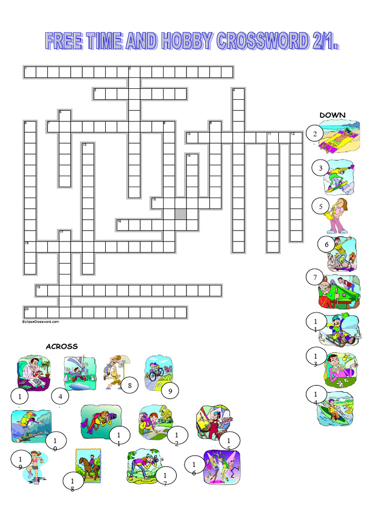 Free Time Worksheet 2013 | PDF