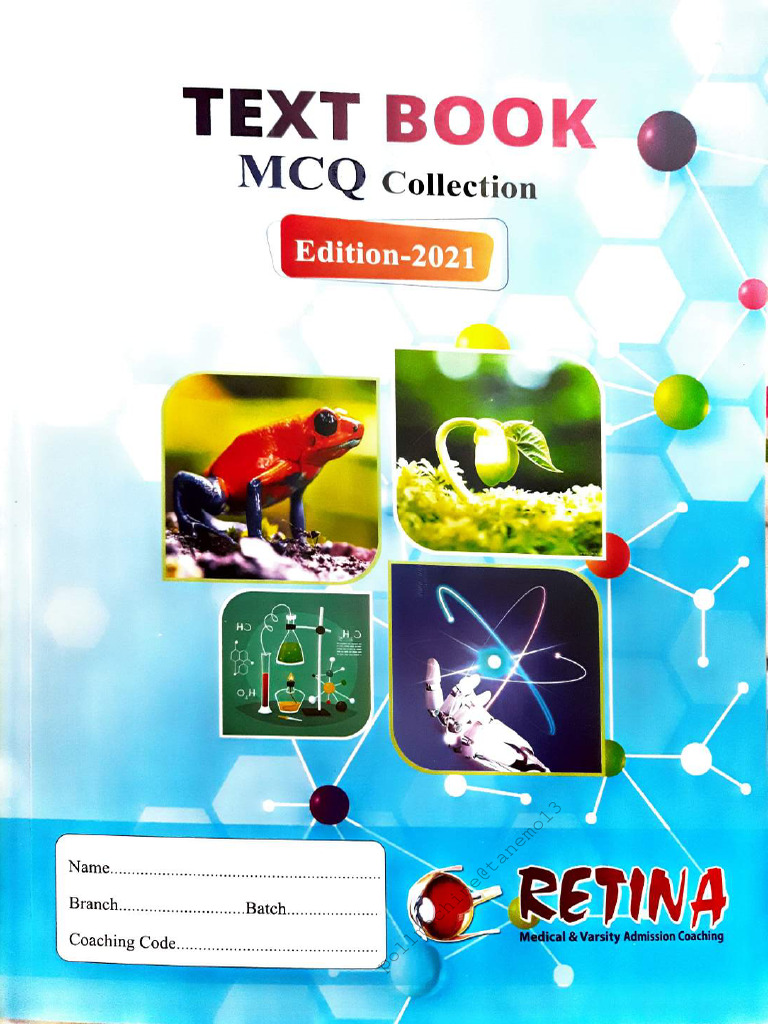 Retina Text Book MCQ Collection-Zoology | PDF