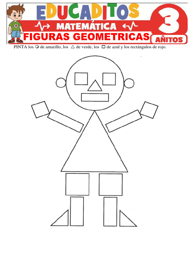 Figuras Geometicras para Ninos de 3 Anos | PDF