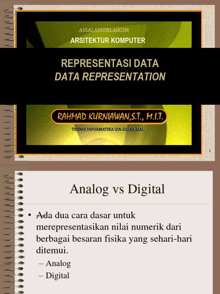 Perbedaan Analog dan Digital | PDF | Metode & Bahan Ajar