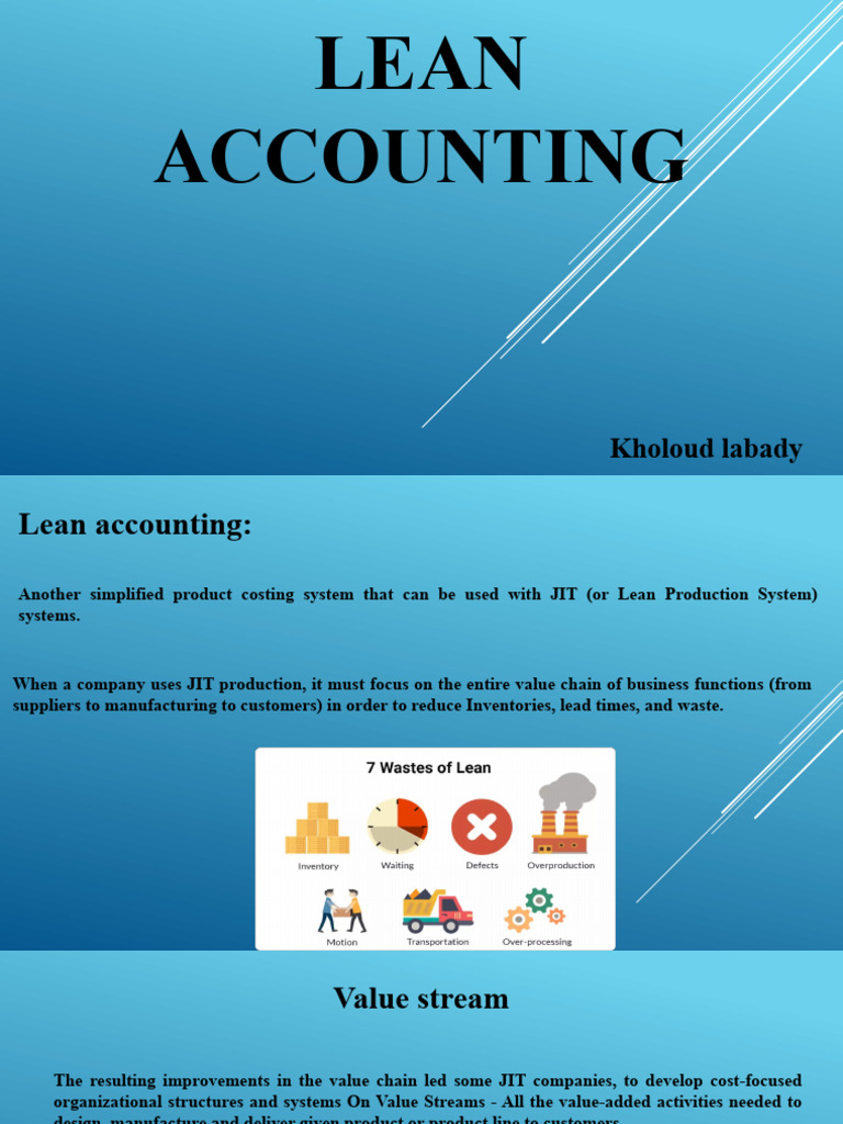 Lean Accounting | PDF | Lean Manufacturing | Accounting