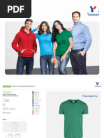 Catálogo de Playeras Yazbek 2025 | PDF | Color | Tecnicas artisticas