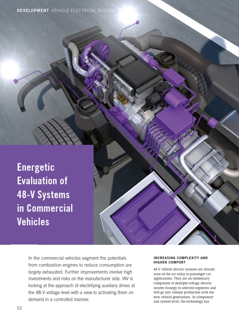 Energetic Evaluation of 48-V Systems in Commercial Vehicles ...