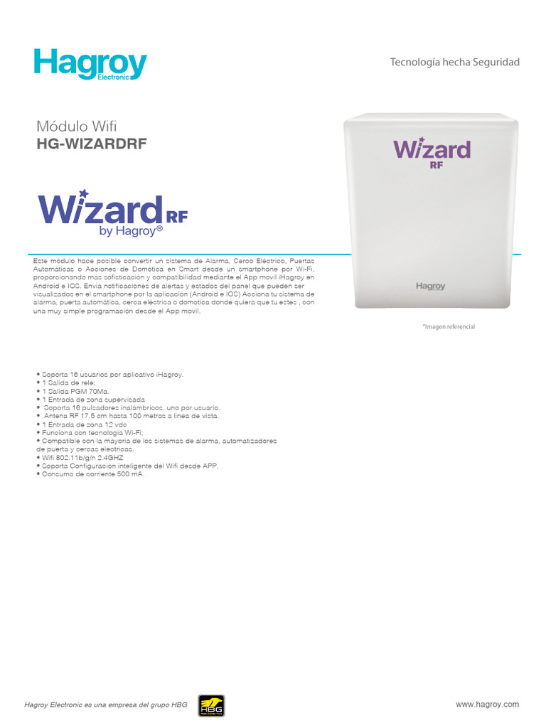 FT Hg-Wizard RF | PDF | Tecnología