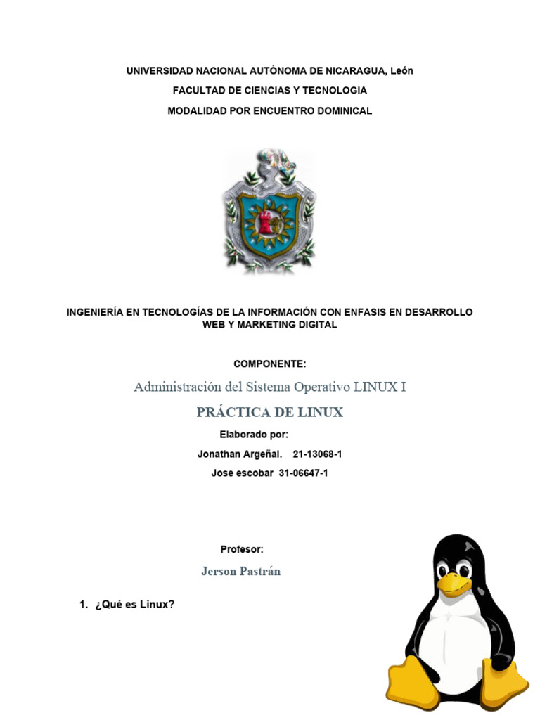 Qué Es Linux | PDF | Distribución de Linux | Desarrollo de software