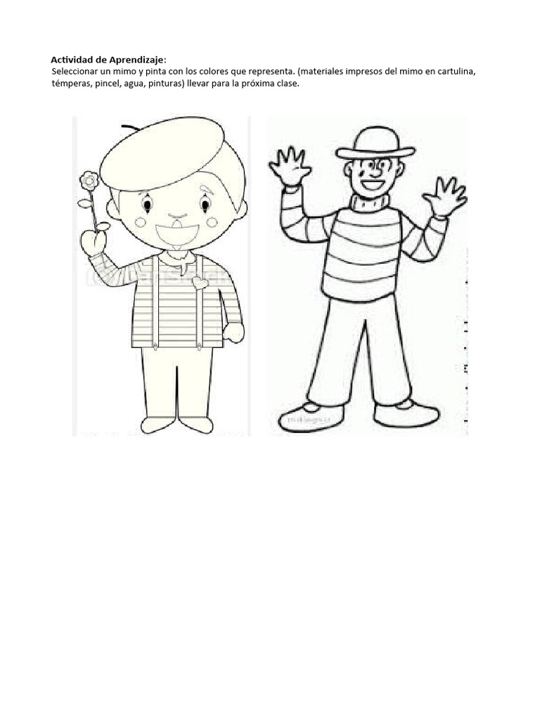 Mimo para Colorear y Pintar | PDF