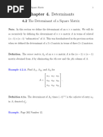 Determinants of Non-Square Matrices | PDF | Determinant | Matrix ...