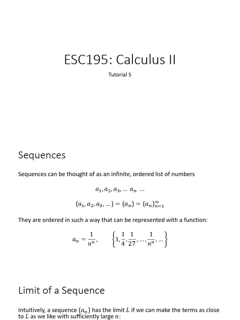 Week 5 Slides | PDF | Sequence | Mathematical Relations
