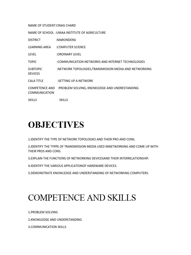 Craig | PDF | Computer Network | Transmission Medium