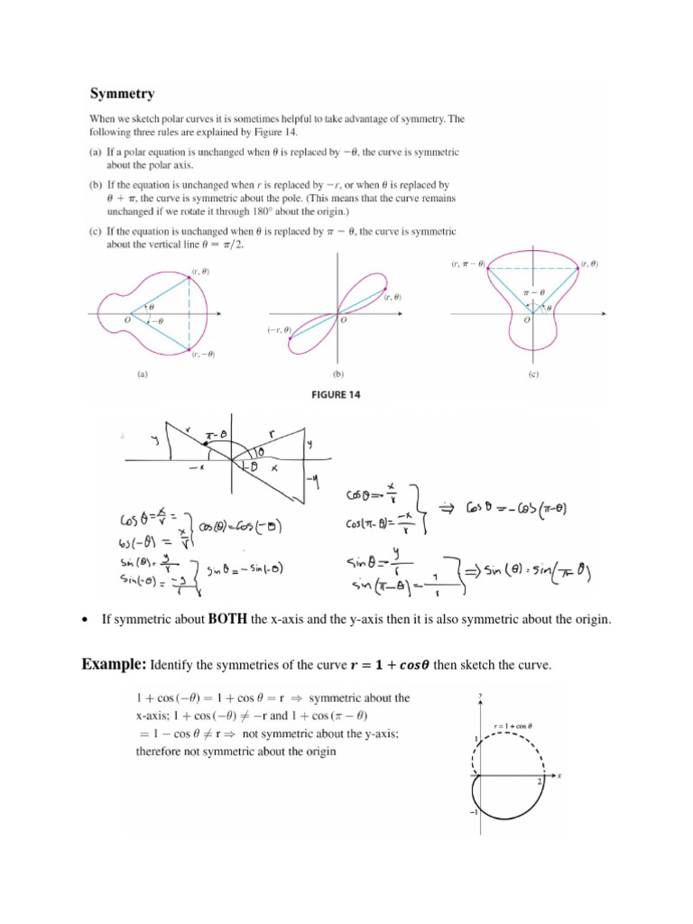Polar Graph Symmetry Tests Explained | PDF