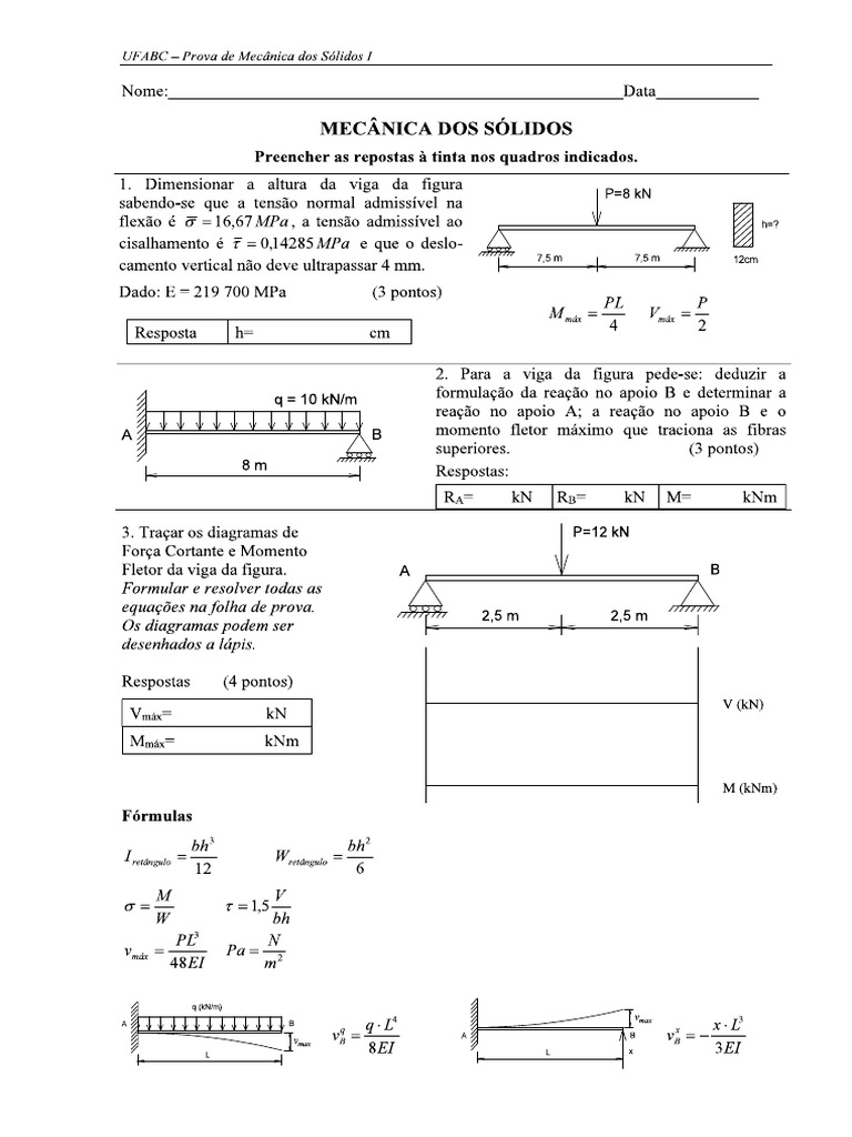 Prova 2 Mecsol | PDF