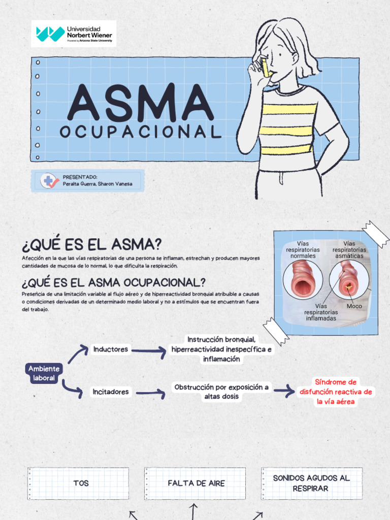 Asma Ocupacional | Descargar gratis PDF | Asma | Inflamación