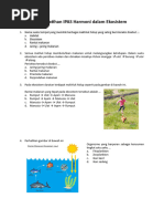 Soal IPAS Kelas 5 Mendengar Karena Bunyi | PDF