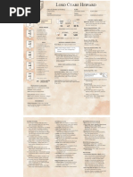 Shadowdark Cheat Sheet12 | PDF | Role Playing Games | Tabletop Games