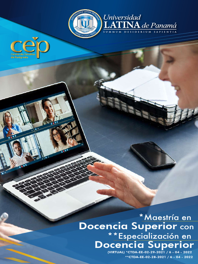 ULATINA CEP BROCHURE ESPECIALIZACIÓN DOCENCIA SUPERIOR OCT2022 - Compress | PDF | Universidad ...