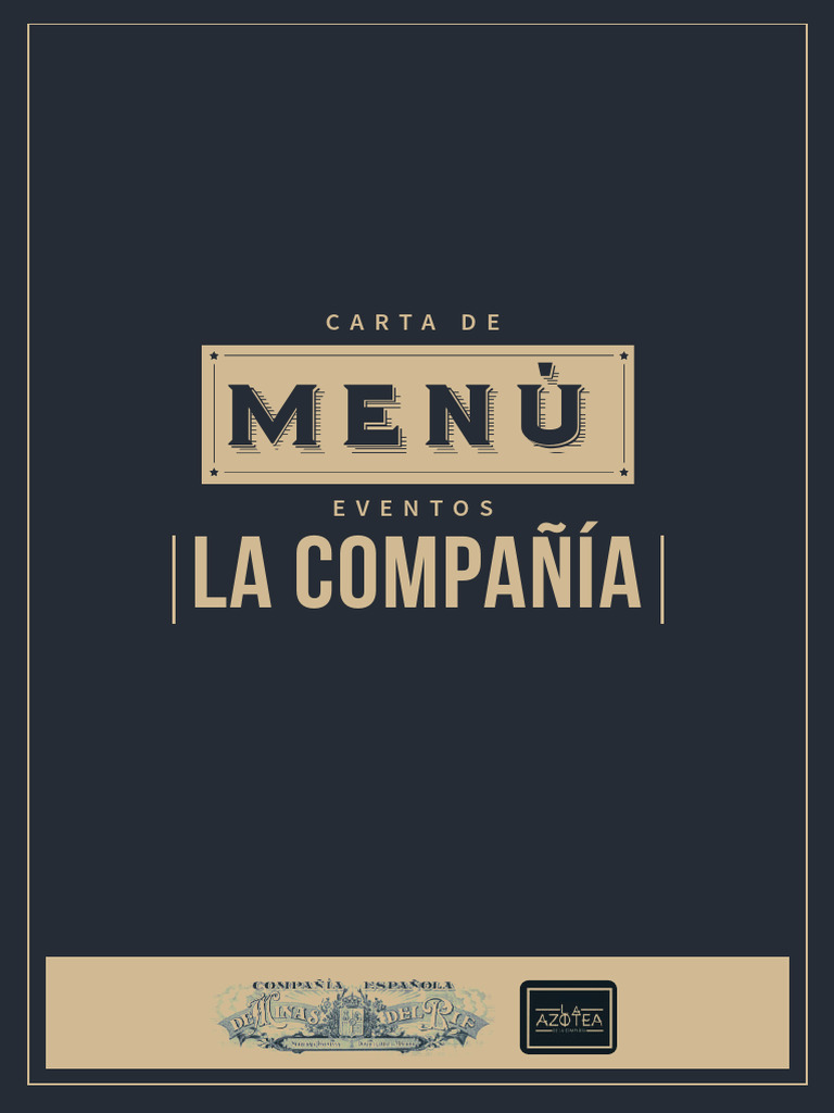 Menú de Eventos en Hipódromo | PDF | ensalada | Mariscos