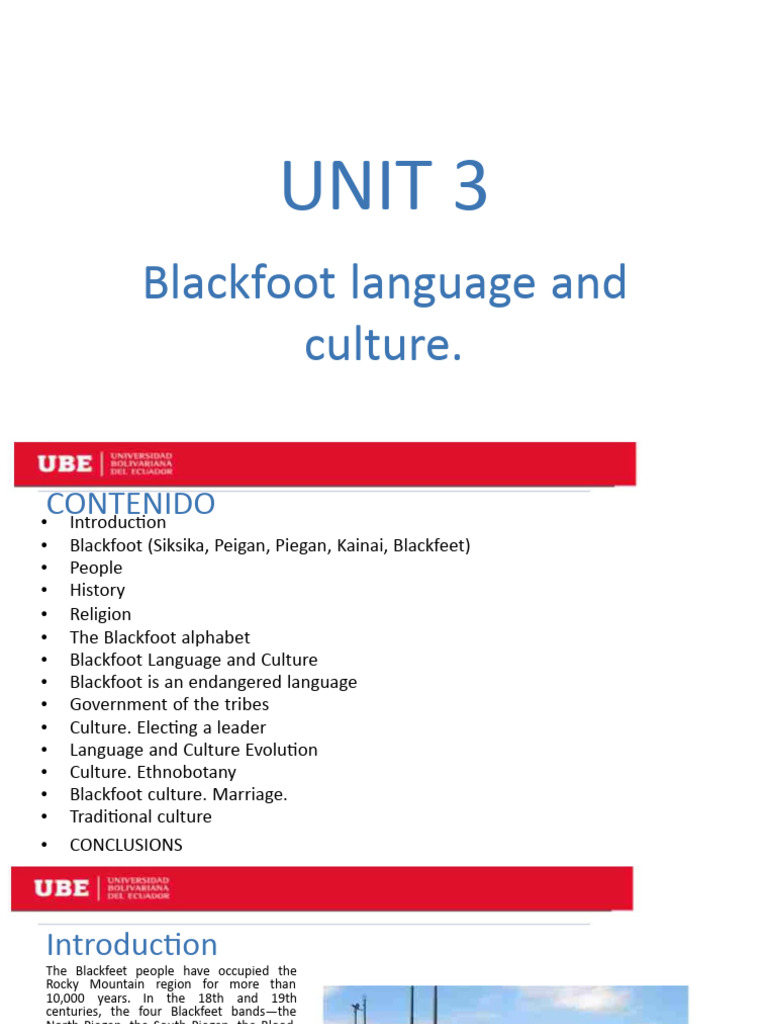 Blackfoot Language and Culture.-Compressed | PDF | Blackfoot ...
