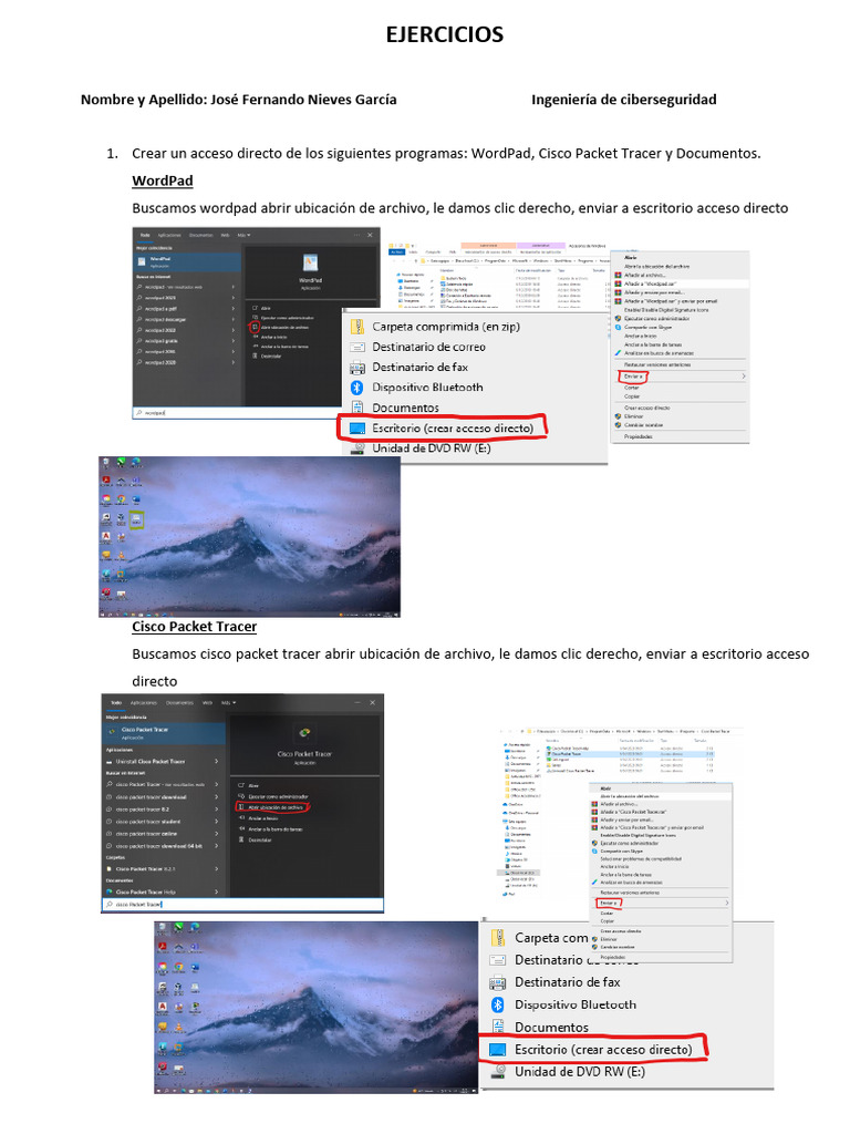 EJERCICIO1 - Sistemas Operativos Windows Hecho Por José Fernando Nieves García Oficialmente 2023 ...