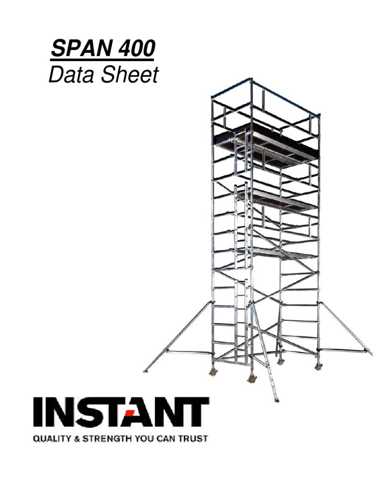 Span 400 Data Sheet | PDF | Manufactured Goods
