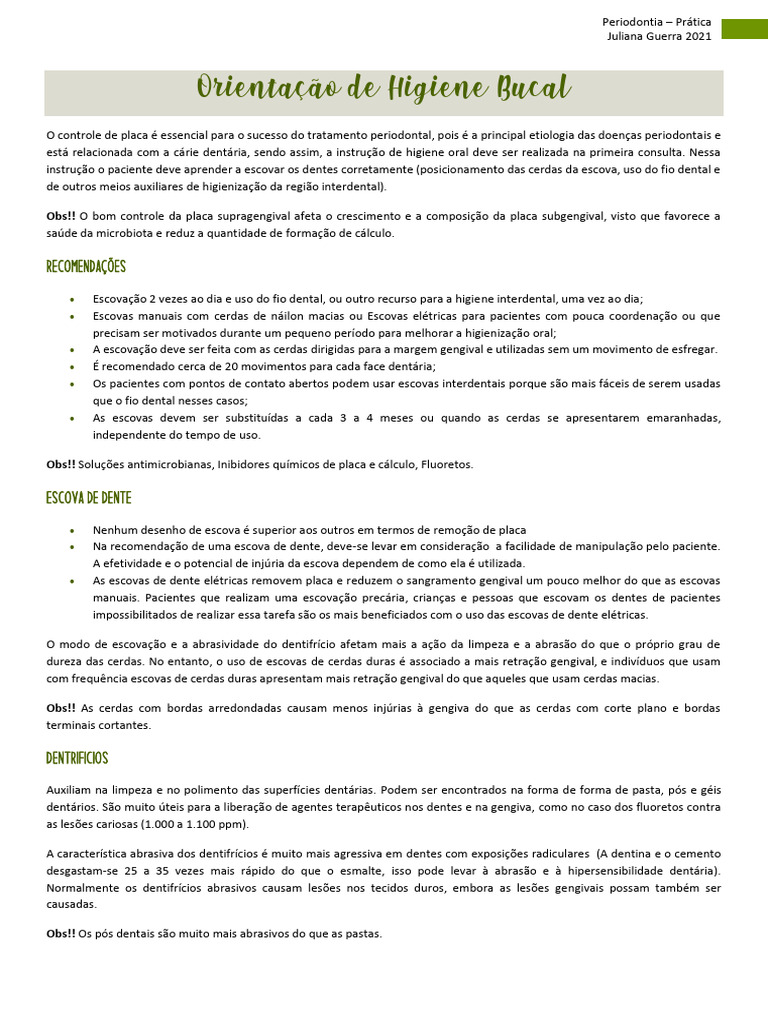 Perio - Primeiro Prova | PDF | Boca | Dente
