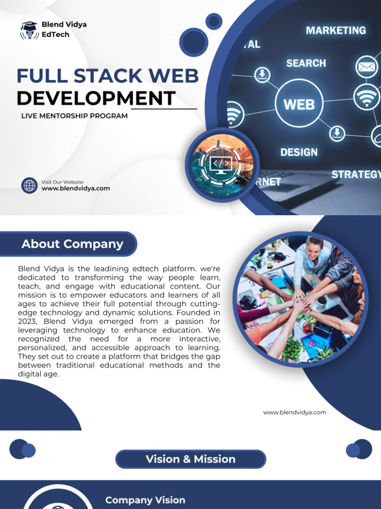 Full Stack Web Development-1 | PDF