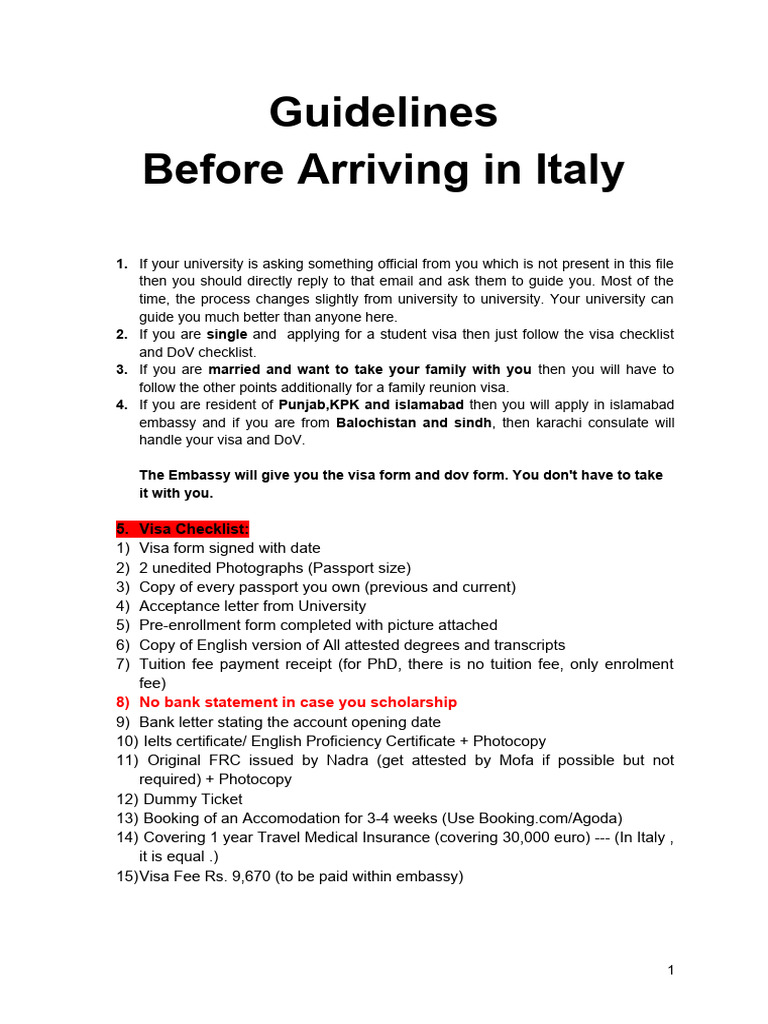 Guidlines | PDF | Roaming | Travel Visa