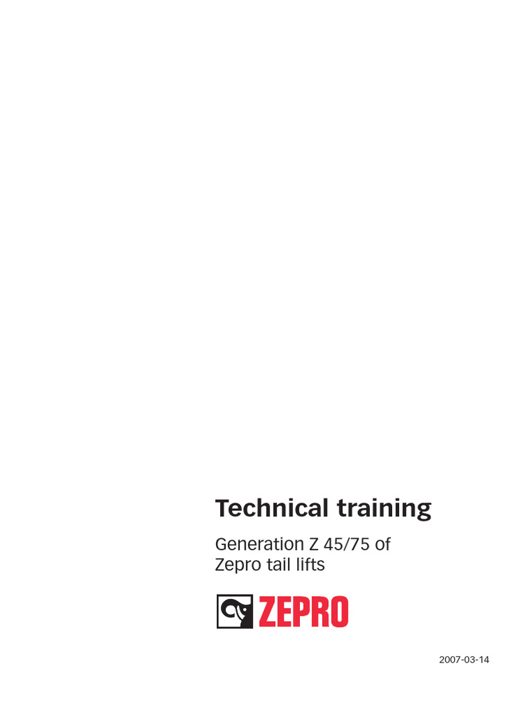 Technical Training Z-75, Relay Card | PDF | Relay | Elevator