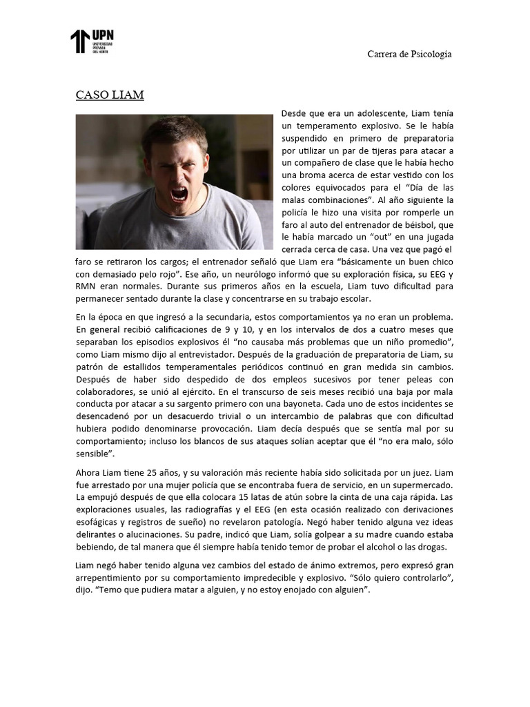 Caso Liam | PDF