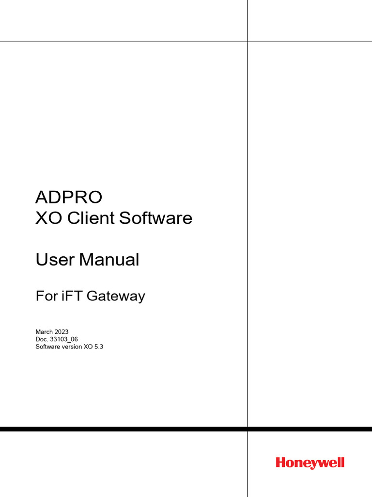 06 - ADPRO XO Client Software User Guide For IFT Gateway | Download Free PDF | Ip Address ...