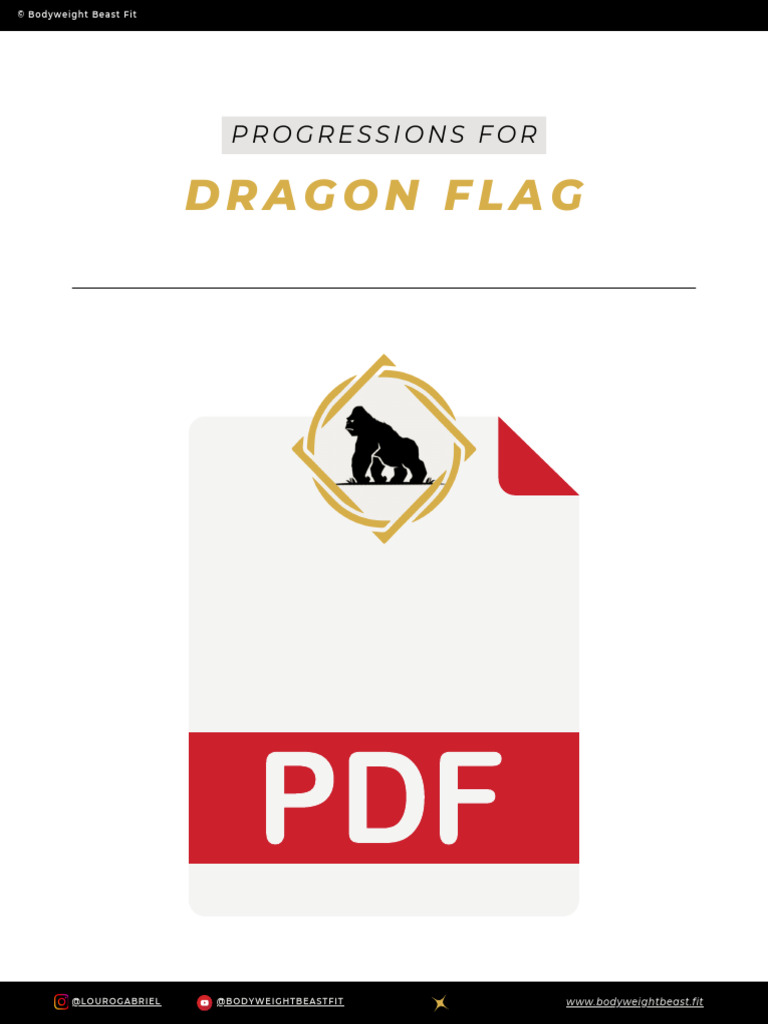 Dragon Flag Workout Guide | PDF | Wellness