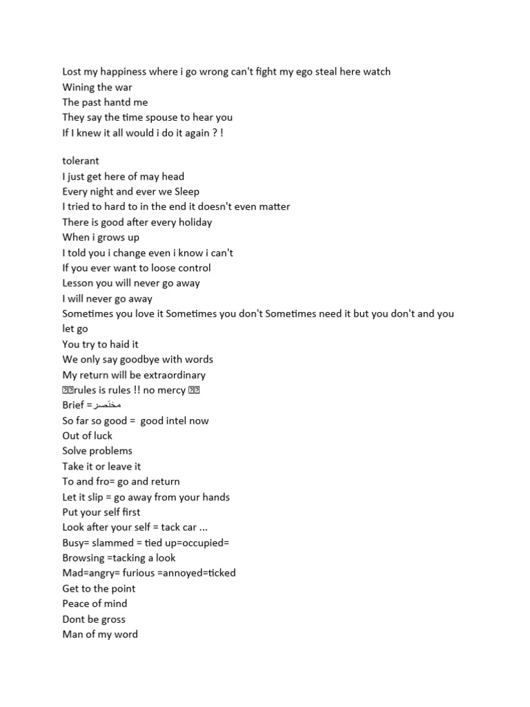 Reflections on Life and Happiness | PDF | Love | Feeling