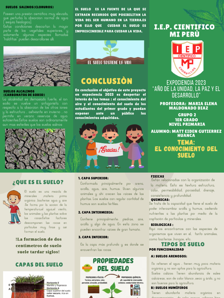 El suelo-MATT | Descargar gratis PDF | Suelo | Ciencias de la Tierra