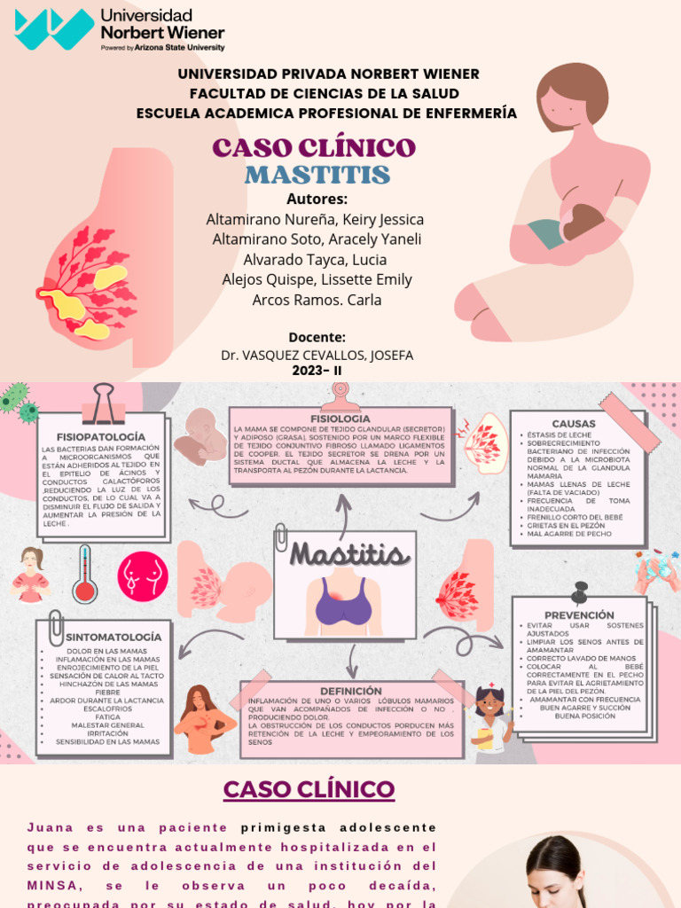 Caso Clinico Mastitis | PDF | Amamantamiento | Medicina
