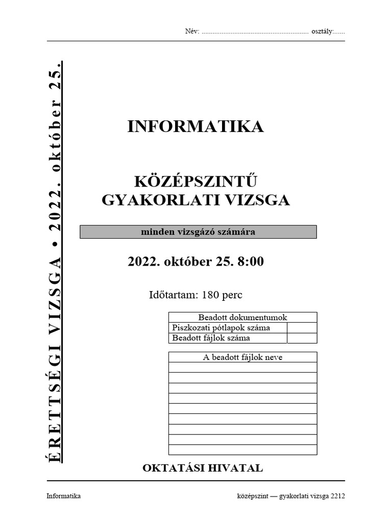 K Inf 22okt FL | PDF