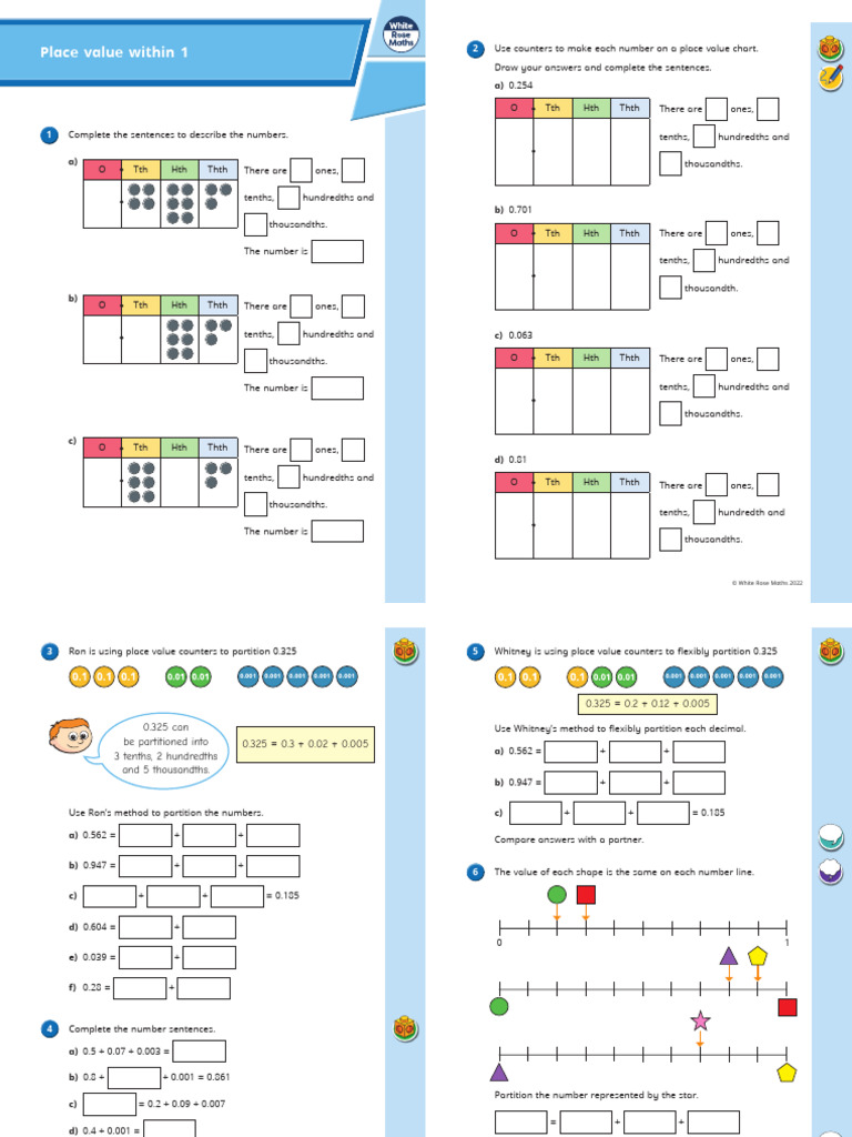 Y6 Spring Block 3 WO1 Place Value Within 1 | PDF | Mathematics ... Y6 Spring Block 3 WO1 Place Value Within 1 | PDF | Mathematics ...
