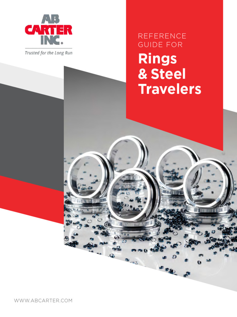 AB Carter Ring Traveler Guide | PDF | Spinning (Textiles) | Yarn
