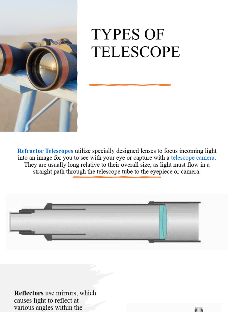 Types of Telescope | PDF