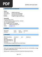 MSDS Alkohol 70% | PDF