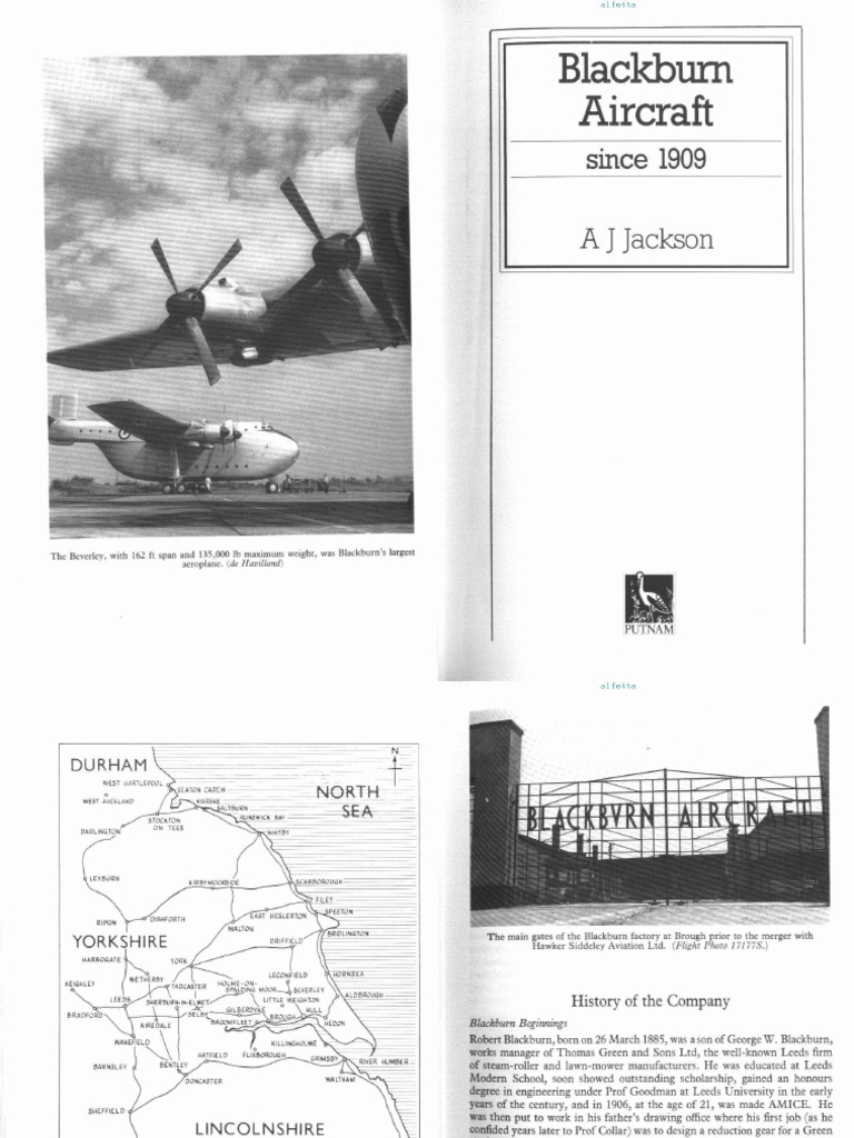 Vdoc.pub Blackburn Aircraft Since 1909 | PDF