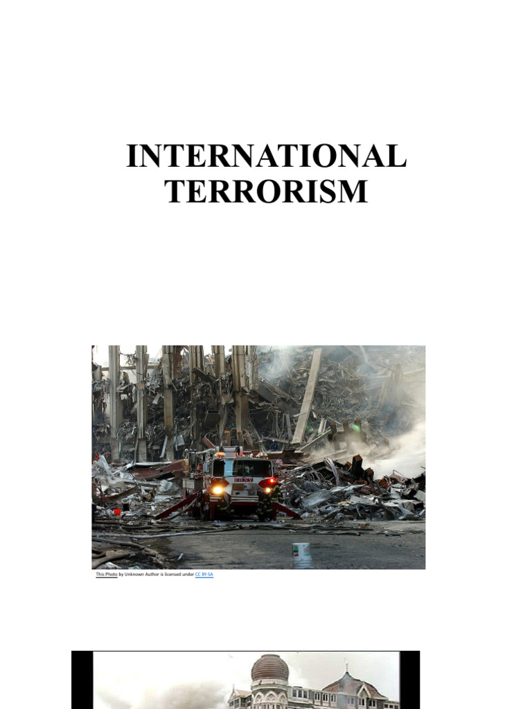 Understanding International Terrorism | PDF | Human Rights Abuses ...