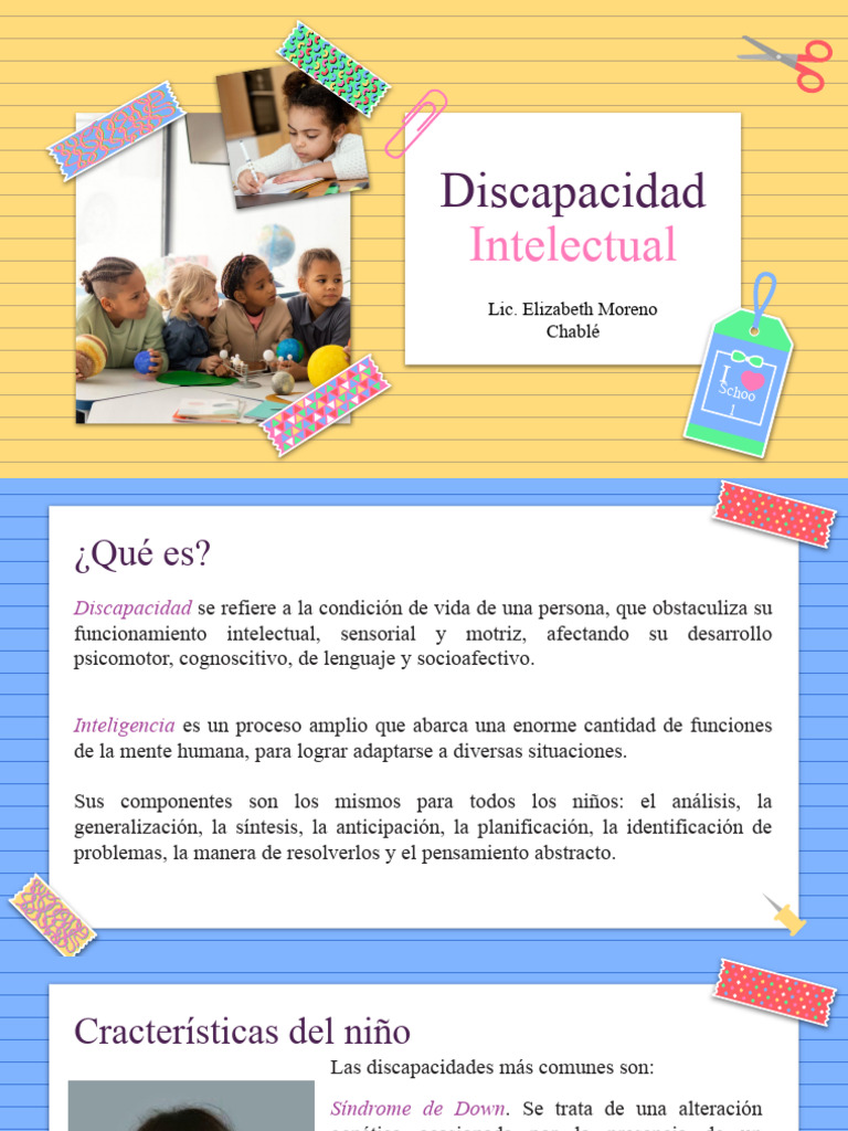 Discapacidad Intelectual | PDF | Discapacidad intelectual | Síndrome de Down