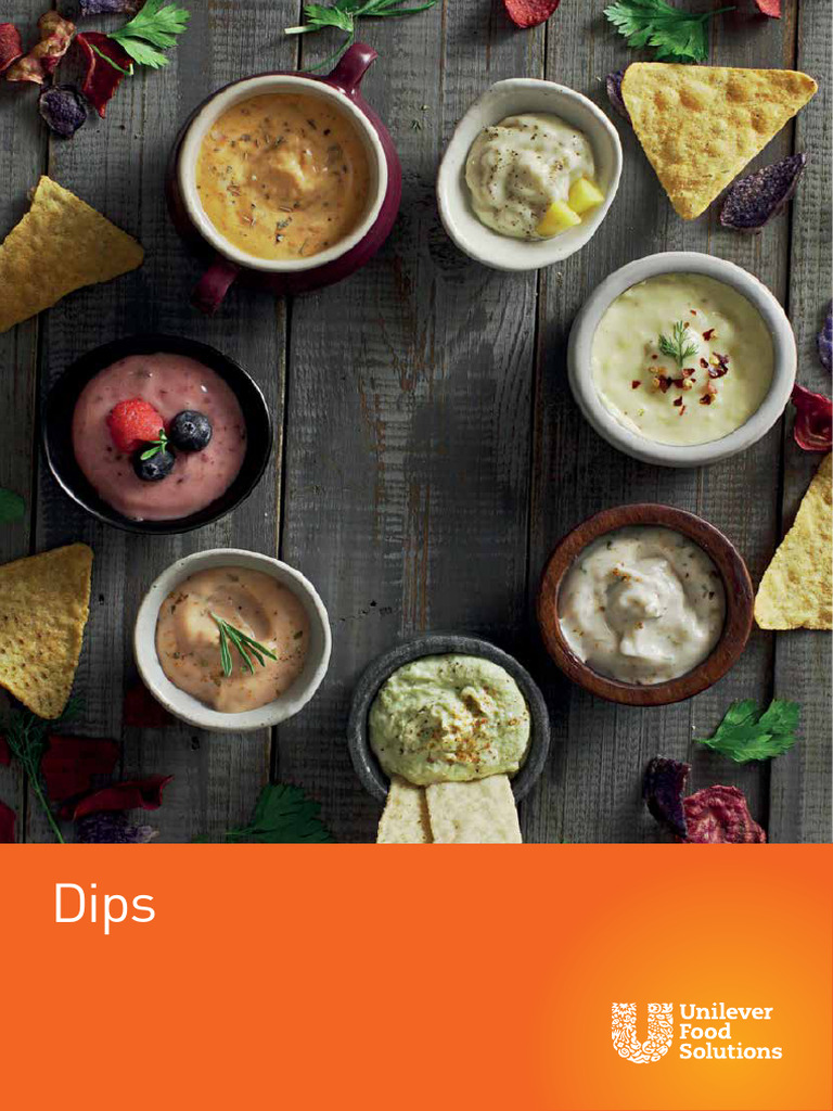 PDF Dips | PDF | Mayonesa | Salsa