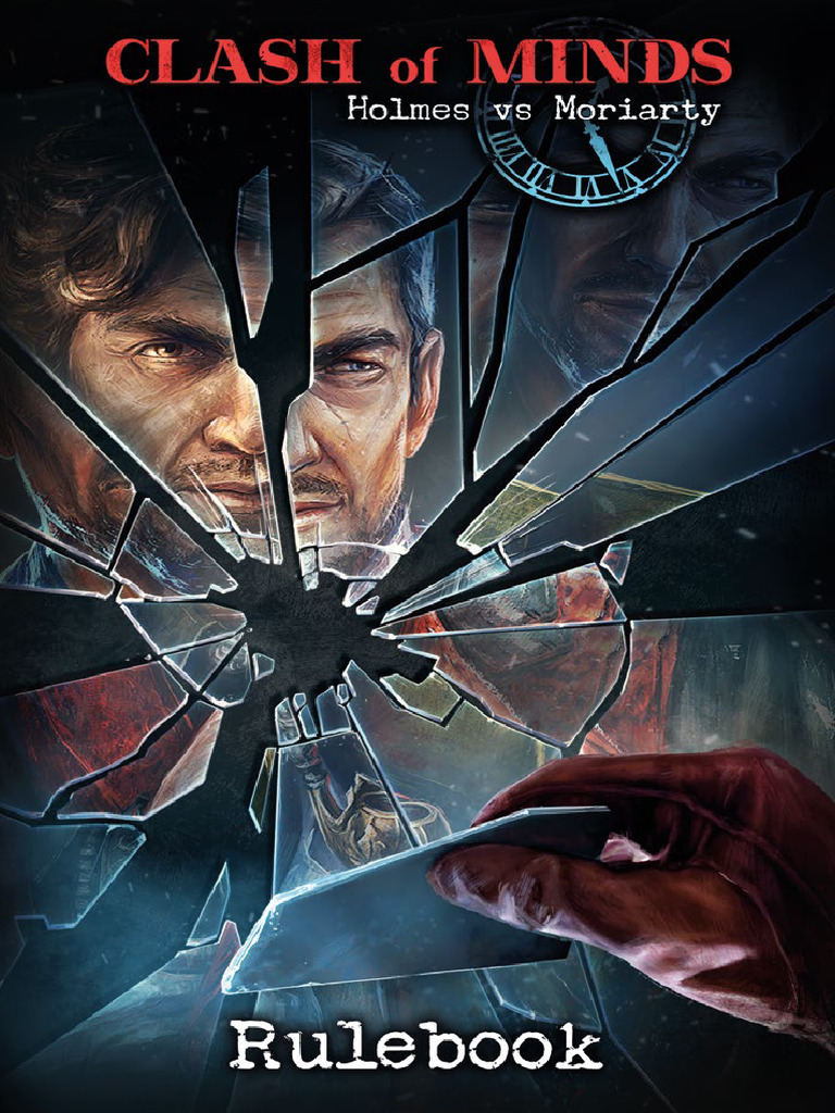 Clash of Minds Holmes Vs Moriarty Draft Rulebook - ENG | PDF | Professor Moriarty | Sherlock Holmes