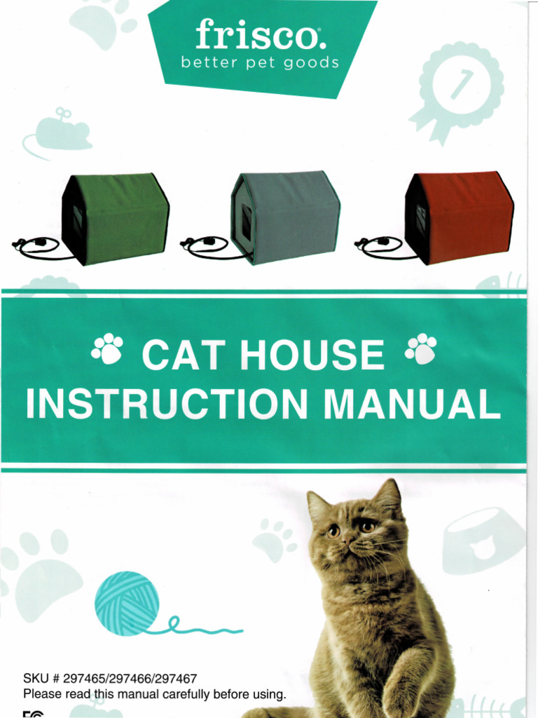 Frisco Cat House Instruction Manual | PDF | Radio | Power Supply