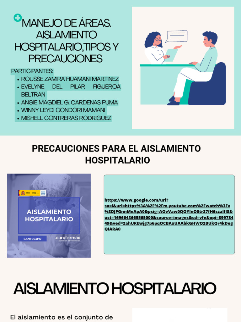 Manejo de Areas de Aislamiento | PDF | Ciencias de la Salud | Cuidado de la salud