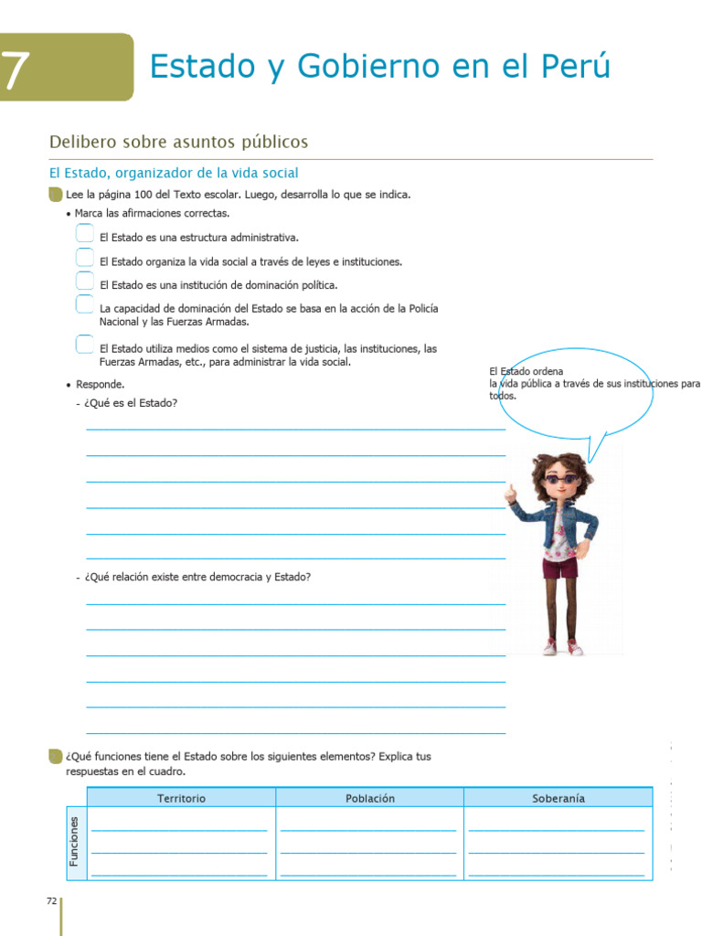 Ficha Estado y Gobierno 2do DPCC | PDF | Estado (política) | Ciencias Políticas