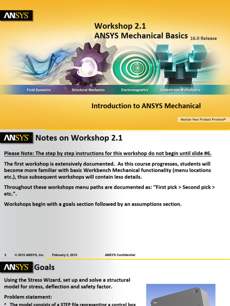 Mechanical Intro 16.0 WS2.1 Basics | PDF | Stress (Mechanics) | Mechanical Engineering