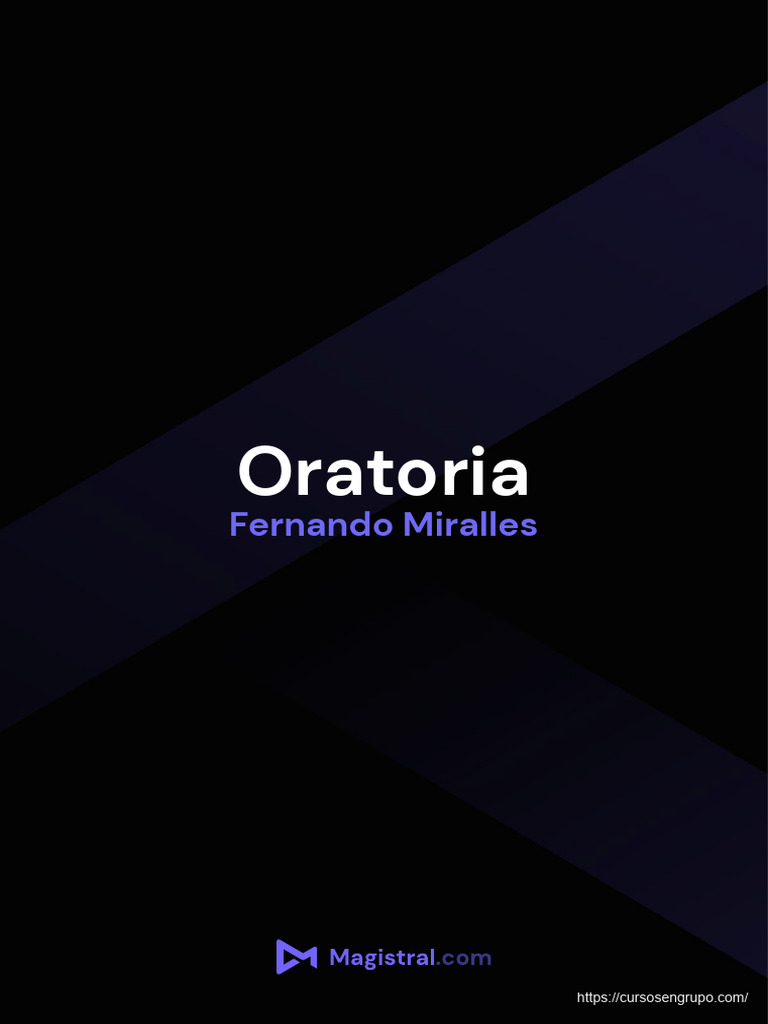 Oratoria y Persuasión con Fer Miralles | PDF | Hablar en público