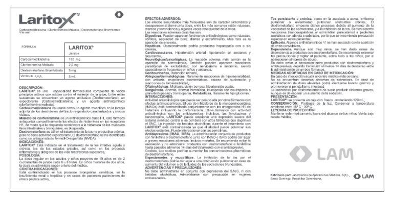 Laritox Jarabe | PDF