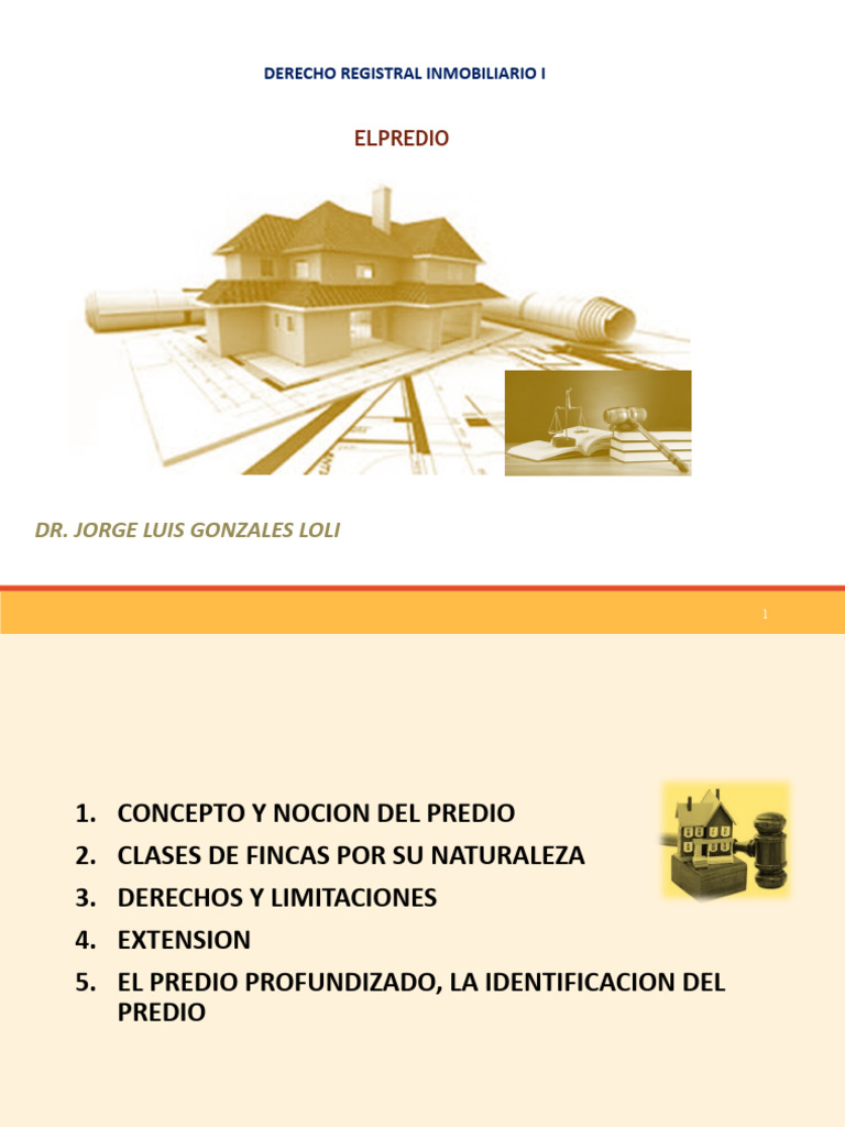 Conceptos y Tipos de Predios Inmobiliarios | PDF | Bienes de ...